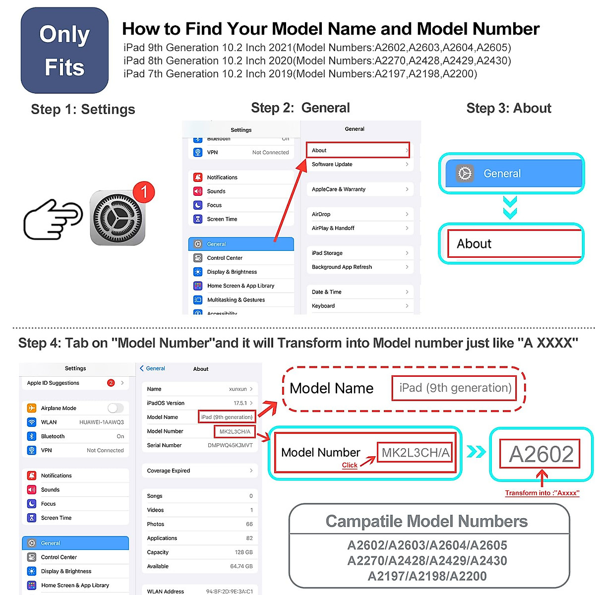 Case for iPad 9th Generation, Case for iPad 8th Generation, Case for iPad 7th Generation, for iPad Case 9th Generation 10.2 Inch Multi-Angle View Adjustable Stand Auto Wake/Sleep,Flower Hummingbird