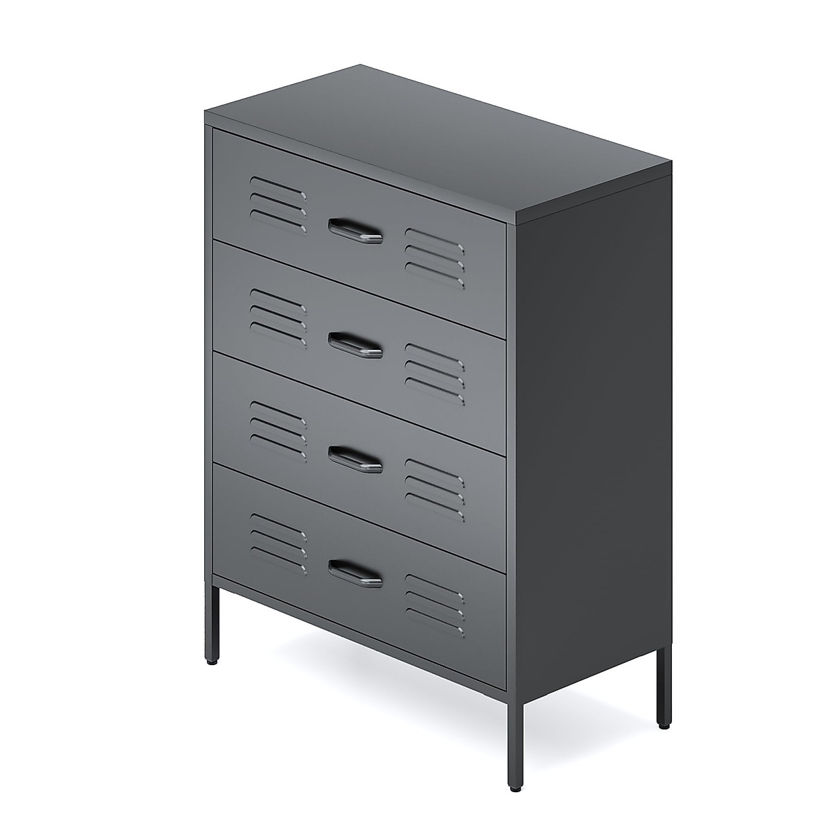 Metal Storage Cabinet with 4 Drawers for Office,Home,Garage