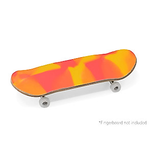 Teak Tuning Pro Duro Grip Tape, Pink & Yellow Swirl - Ultra Premium, Custom Teak Silicone Polymer Blend - 41A Durometer for Ultimate Grip, Comfort, Control & Performance - 0.7mm Thick