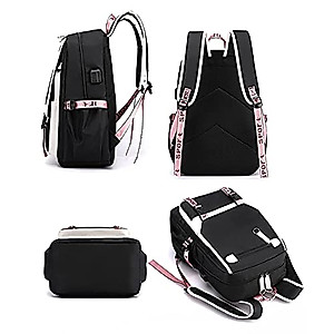 Schoolbag Character Comic Game Travel Casual Notebook Backpack Backpack (3)