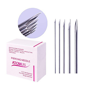 Saline Water Wipes Body 14G 18G 12G Piercing 100PCS 20G Mix Needle 16G accessories through The Wormhole All Seasons