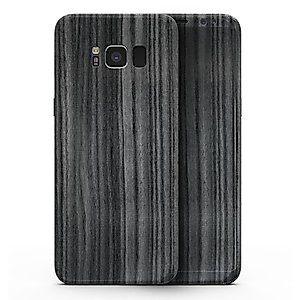 Design Skinz Design Skinz Dark Ebony Woodgrain Full-Body Wrap Decal Skin-Kit for The Galaxy S9 Plus
