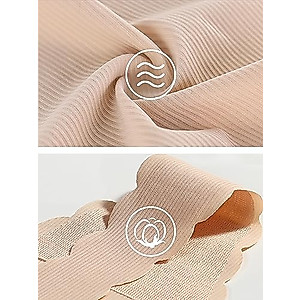 Fyndoria Thongs for Women 6 Pack, Seamless Thong Underwear for Womens No Show, Stretch Comfort Breathable Low Rise Sexy Panties X-Small