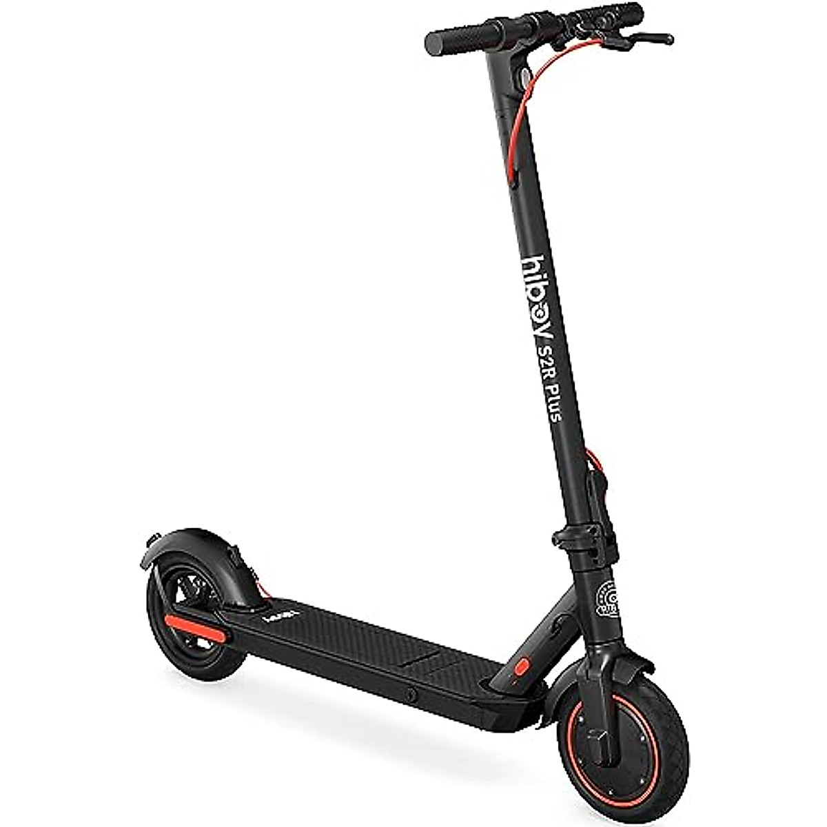 Hiboy S2R Plus Electric Scooter, Upgraded Detachable Battery, 9" Pneumatic Tires, 350W Motor - Max 22 Miles & 19 MPH Portable Folding Commuter E-Scooter for Adults - Dual Brakes with Split Wheels
