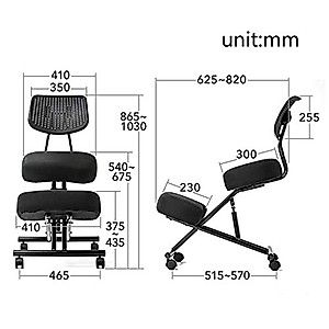 Kneeling chair Home Office Chairs Adult Student Sitting Posture Correction seat Lifting Chair Office Study Chair Home Computer Chair Ergonomic Chair with Roller