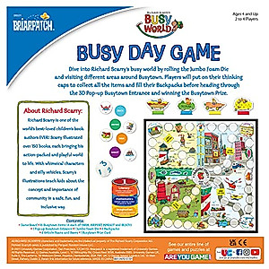 Briarpatch, Richard Scarry's Busy Day Game, Based on Early Reader Books for Preschool, Kindergarten and 1st Grade