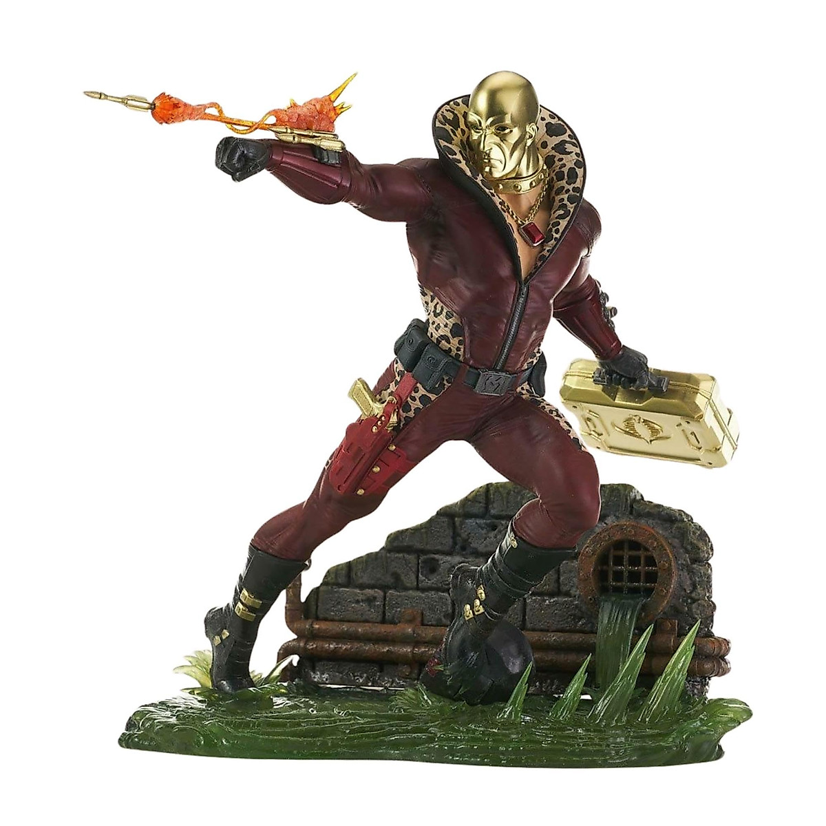 Diamond Select Toys GI Joe Gallery: Profit Director Destro PVC Statue, Multicolor