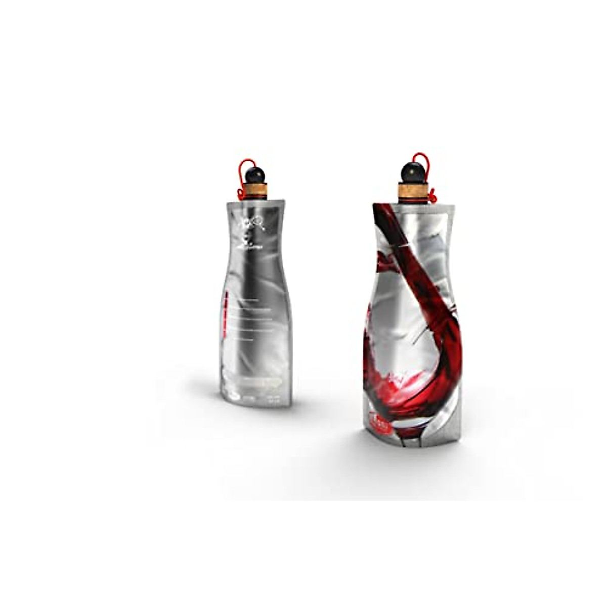 GSI Outdoors Soft-Sided Wine Carafe | 750 ml Wine Carafe for Travel, Camping, Festivals, Picnics, or Backyard | Wine Gift, Wine Accessories