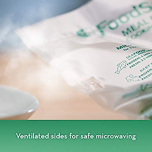 FOODSAVER Microwavable Meal Prep Bags Vacuum Sealers, 1 Quart, 16 Ct.