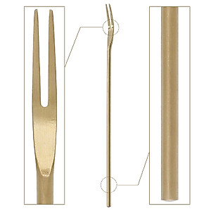 Pickle Fork, 304 Stainless Steel Appetizer Forks, 8.58" Fruit Fork, Long Handle Salad Forks, Portable Cocktail Forks, Dessert Fork, Olive Fork, Pickle Grabber