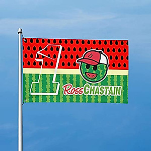 1 Ross Chastain Flag Brass Grommets 3x5 Ft Double sided Printing Flags Home Decoration Garden Outdoor Big Banner Farm Anniversary Decoration