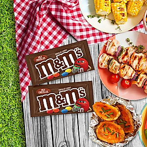 M&M'S Milk Chocolate Candy Singles Size 1.69-Ounce Pouch 48-Count Box