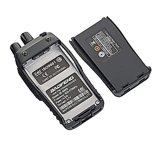 Baofeng Long Range Walkie Talkies Two Way Radios with Earpiece 2 Pack UHF Handheld Rechargeable BF-888s Interphone for Adults or Kids Hiking Biking Camping Li-ion Battery and Charger Included