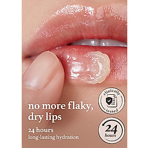 NOONI Korean Lip Butter Overnight Melting Balm (Applebutter) Lip Mask, with Shea Butter and Vitamins | Hydrating, Nourishing, Lip Balm, Soothing, Moisturizing, Softening, Korean Skincare