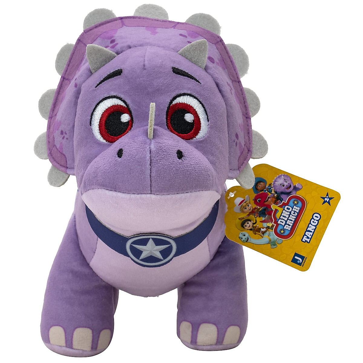 Dino Ranch - Tango 10” Plush - Soft, Cuddly, Clover Plush, Toys for Kids Ages 3 and Up - Fun Plush Toys Featuring Your Favorite Dino - Amazon Exclusive