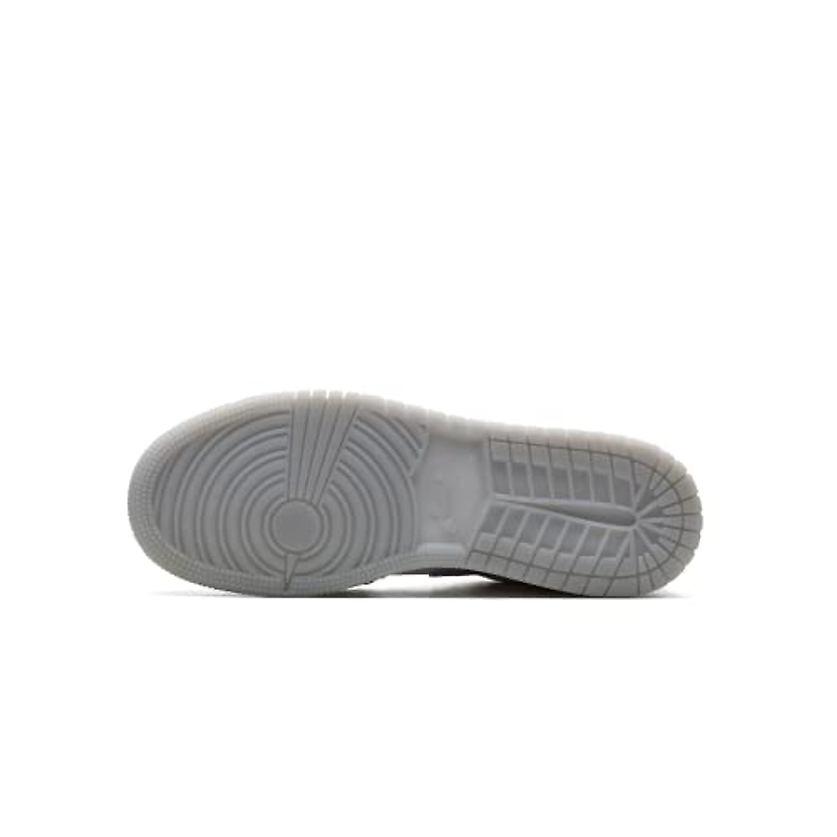 Nike Men's AIR Jordan 1 Low Shoes, New Emerald/Taxi-white, 4 Big Kid