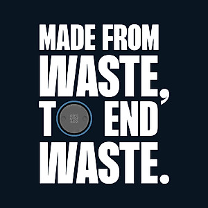 Circular & Co Reusable Coffee Cup - 16oz - 100% Leakproof Large Travel Mug - Made from Recycled Coffee Cups - Sustainble Coffee Tumbler - 360 Drinking - BPA Free - Dishwasher Safe