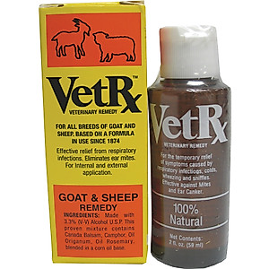 GOODWINOL PRODUCTS 034922 Vetrx Goat & Sheep Remedy, 2 oz