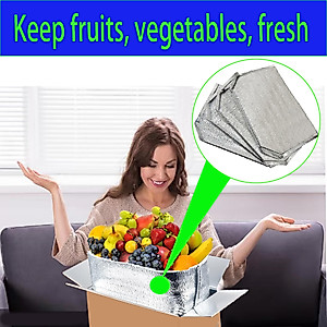 4 PACKS Reusable Insulation Bags Thermal Box Liners,14 x 9.2 x 13.2 in Foil Thermal Box Liners for Takeaway packing insulation， Lunch Box Shopping Bag Insulation Lining Waterproof Insulation Package