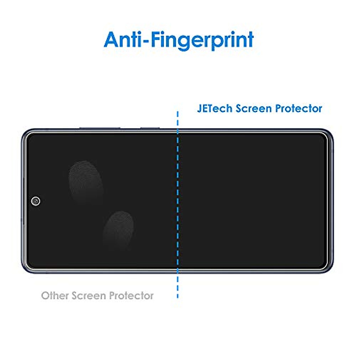 JETech Screen Protector Compatible with Samsung Galaxy S20 FE 6.5-Inch, Tempered Glass Film, 3-Pack
