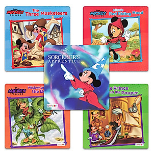 Classic Disney Storybook Collection for Toddlers Kids - Bundle with 10 Disney Books Featuring Mickey Mouse, Minnie Mouse, Winnie The Pooh, and More | Disney Bedtime Book Set