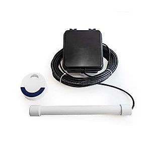 Dakota Alert Wireless Driveway Alarm System DCPA-4000 One Mile Wireless Range, DCR-4000 Receiver & DCPT-4000 Vehicle Detecting Probe Transmitter with Direct Burial Cable | Outdoor Vehicle Sensor Alarm