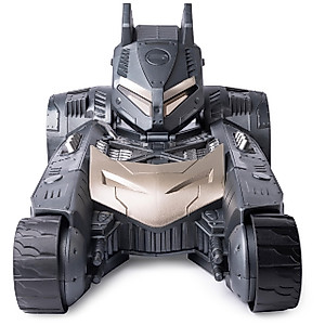 DC Comics Spin Master Batman Batmobile and Batboat 2-in-1 Transforming Vehicle, for Use 4-Inch Action Figures, Kids Toys for Boys