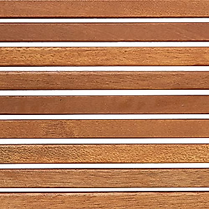 Sunnydaze Set of 2 Meranti Wood Outdoor Nesting Tables