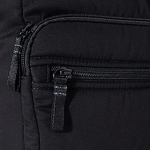 Vera Bradley Women's Cotton Utility Crossbody Purse, Black - Recycled Cotton, One Size