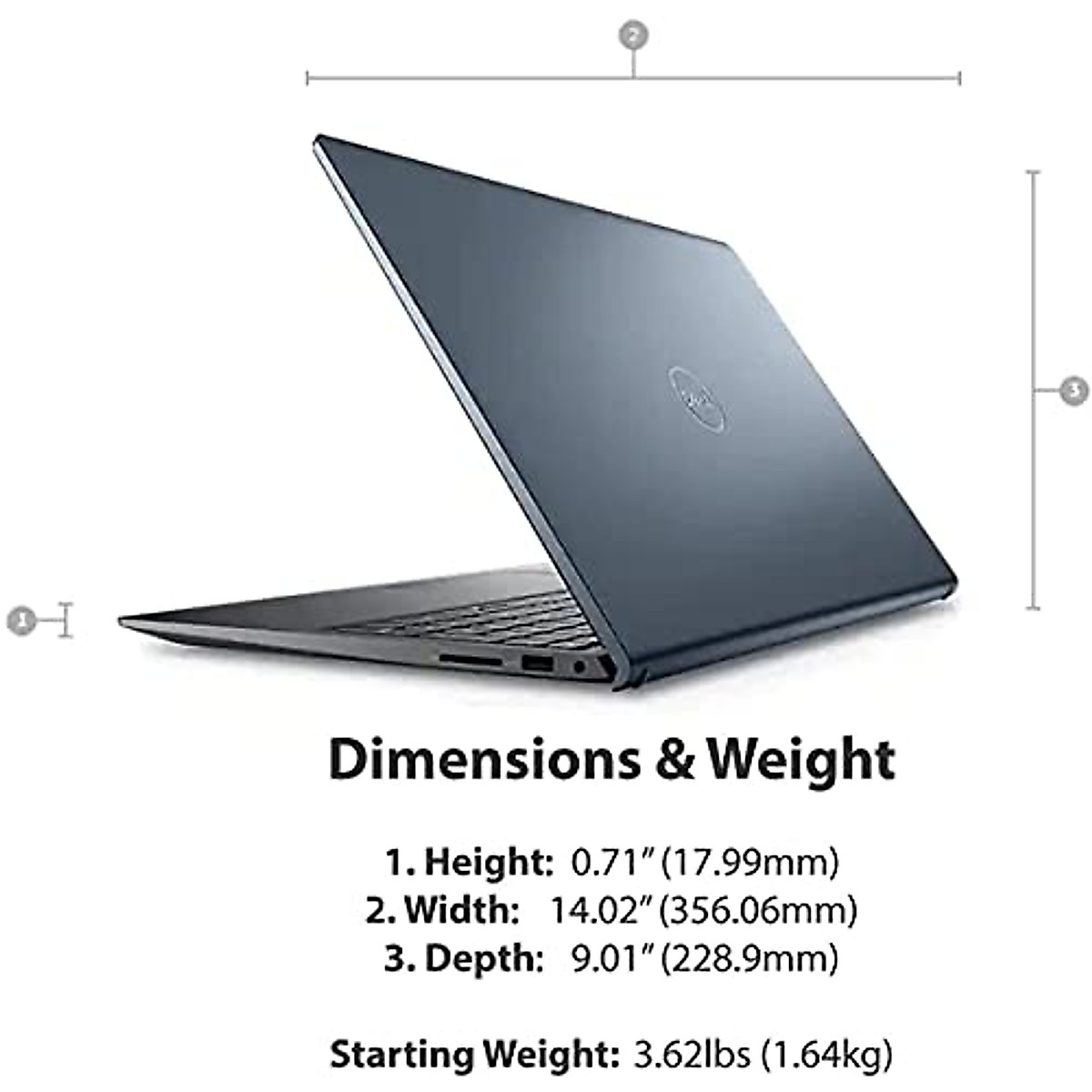 Dell Newest Inspiron 5515 15.6''FHD LED Touchscreen Business Laptop, AMD Ryzen 5 5500U (>i7-1065G7), 16GB RAM, 512GB SSD, Webcam, Backlit Keyboard, Fingerprint Reader, WiFi 6, Windows 10 Pro