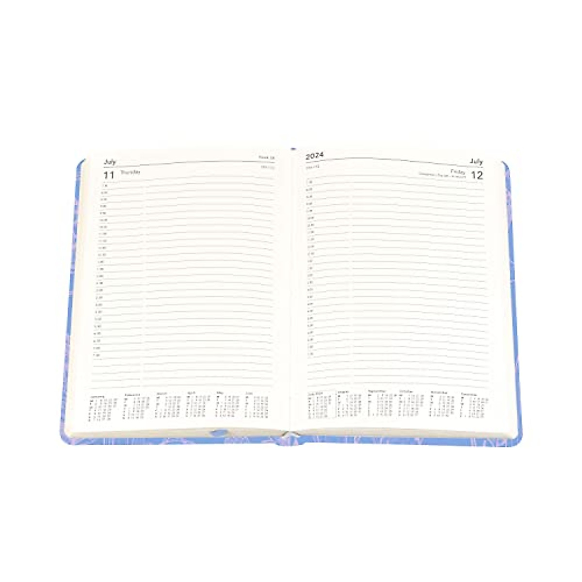 Collins Tara 2024 Diary A5 Day to Page Journal (with Appointments) - Lifestyle Planner and Organiser for Office, Work, Personal and Home - January to December 2024 Diary - Daily - Red - TA151.15-24