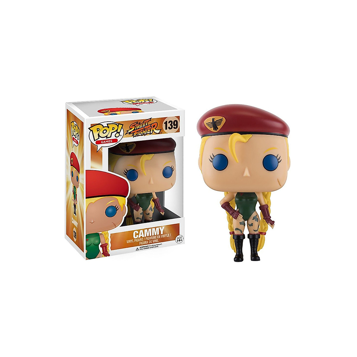 Funko Street Fighter Cammy Pop Games Figure