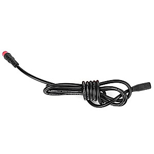 Bike Fender 6V-60V E-Bike Rear Light Electric Bicycle Tail Light E-Scooter Night Safety LED Warning Rear Lamp Waterproof/SM Connector Mud Guards (Color : Waterproof Connector)