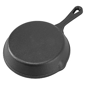 DHTDVD Mini Non-Stick cast Iron Pan Stone Layer Frying Pan Pan Small Frying Egg pan Using Gas and Induction Cooking