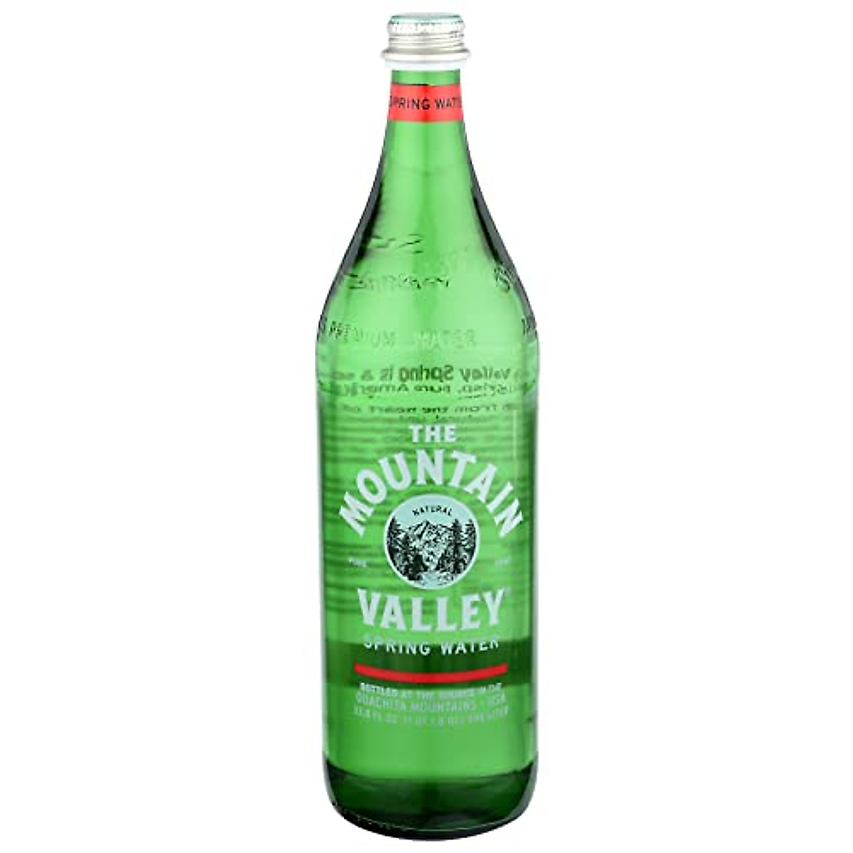 Mountain Valley Water, Water Spring, 33.8 Fl Oz, 12 Pack