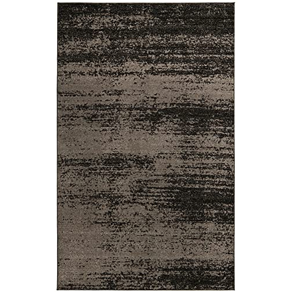 Unique Loom Del Mar Collection Area Rug - Lucille (5' 3" x 8' Rectangle, Dark Gray/ Ivory)