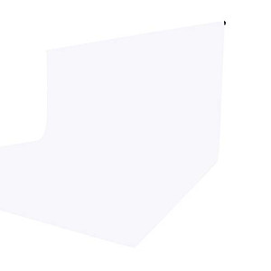 ISSUNTEX 10X12 ft Background Muslin Backdrop, Photo Studio, Collapsible High Density Screen for Video Photography and Television-White