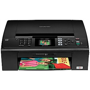 Brother Black Compact Inkjet All-in-One with Fax and Wireless Networking (MFCJ265W)