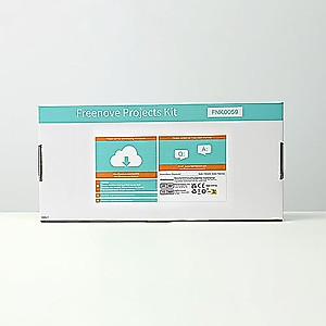 Freenove Projects Kit with Control Board V4 (Compatible with Arduino IDE), 238-Page Detailed Tutorials, 46 Projects, No Soldering, Simple Wiring