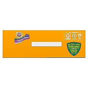 Arm & Hammer Forever Fresh Clumping Cat Litter Lavender, MultiCat 18lb With 20% More Lavender Freshness, Pet Friendly With Essential Oils