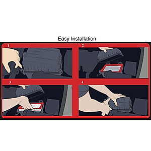 EPAuto GP755 (CA8755A) Replacement for Cadillac/Chevrolet/GMC Panel Engine Air Filter for Silverado(1999-2019),Suburban(2000-2019),Tahoe(2000-2019),Sierra(1999-2019),Yukon(2000-2019)