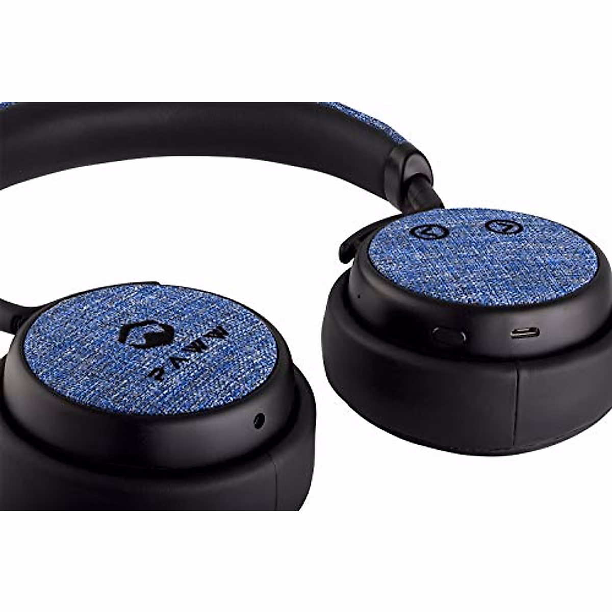 Paww PureSound Headphones - Over The Ear Bluetooth Fashion Headphones – Hi Fi Sound Quality Longer Playtime - for Calls Movies & More (Nautical Blue)