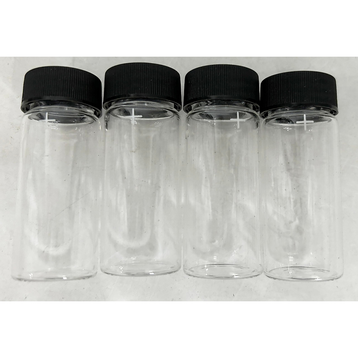 HFBTE Turbidimeter Solution Bottles 4 Sample Bottles (Two Sets) Turbidity Meter Bottles Turbidimeter Sample Bottles Turbidity Sample Test Tubes for SGZ Series