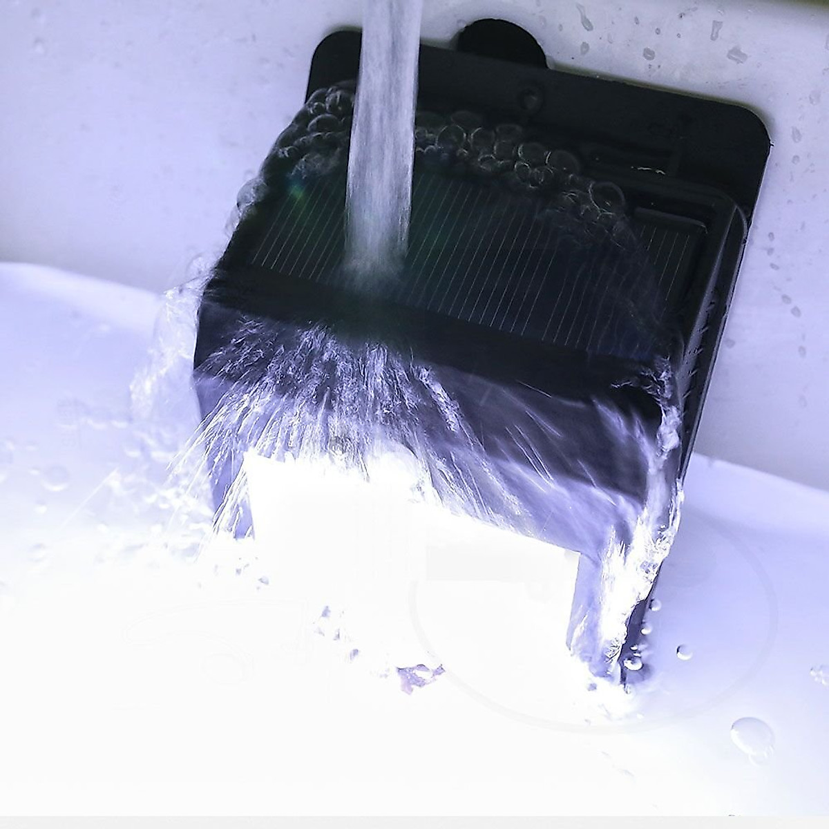 Gteak Outdoor Solar Motion Lights,16 led Solar Powered Motion Sensor Light in Night, Wall Mount Style for Home, Garden,