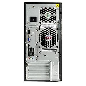 Lenovo ThinkCentre M91p Tower Desktop Computer(Intel Core I5 2400 3.1 GHz, 8G DDR3 RAM, 120G SSD+3TB, DVD, WIFI, Windows 10 Pro 64)(Renewed)