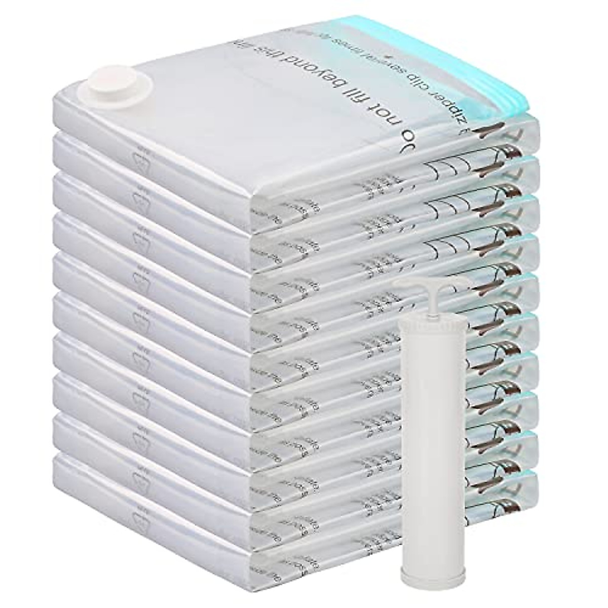 Rainbow Craft Vacuum Storage Bags Jumbo & Large,20 Pack