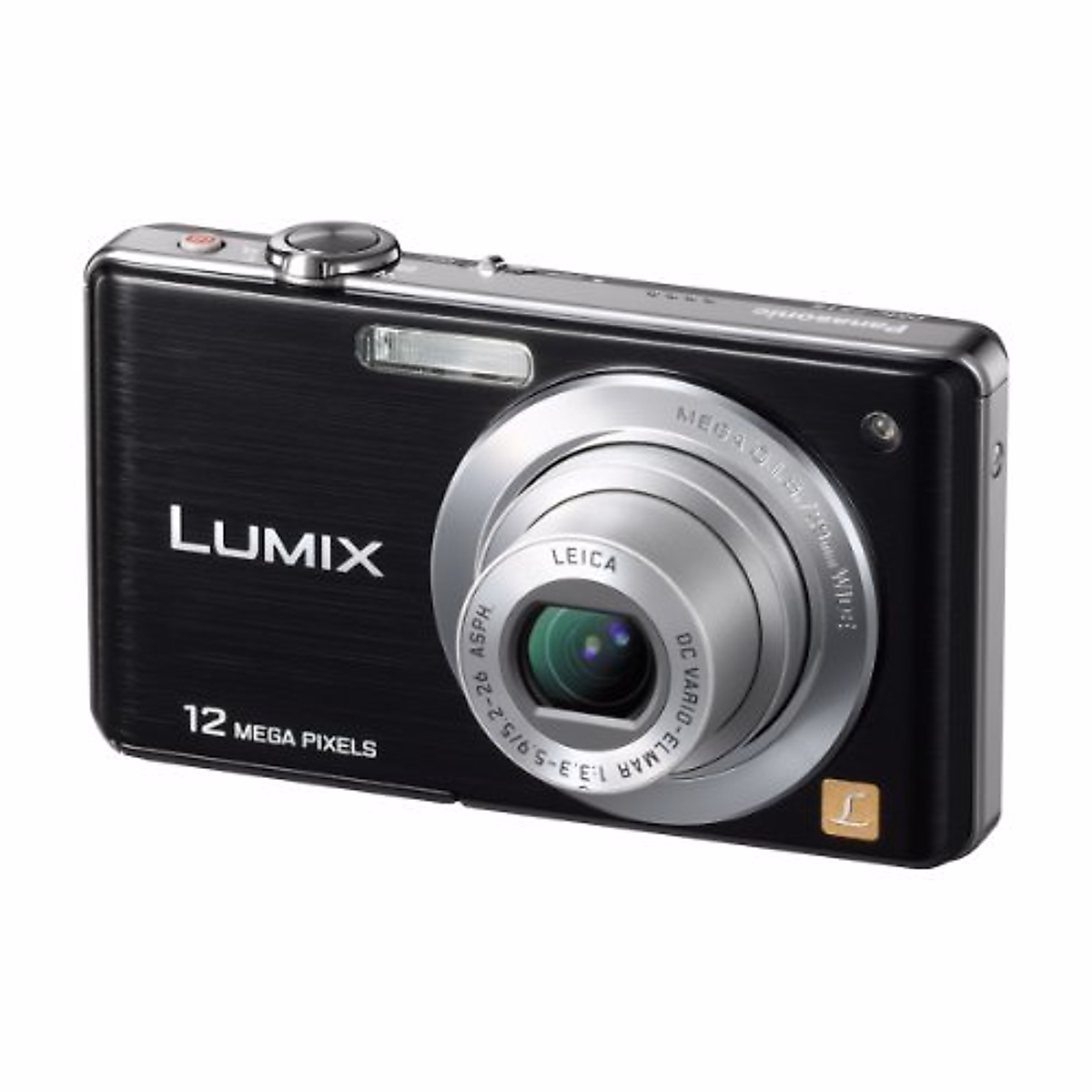 Panasonic Lumix DMC-FS4 Black 8.1MP Digital Camera