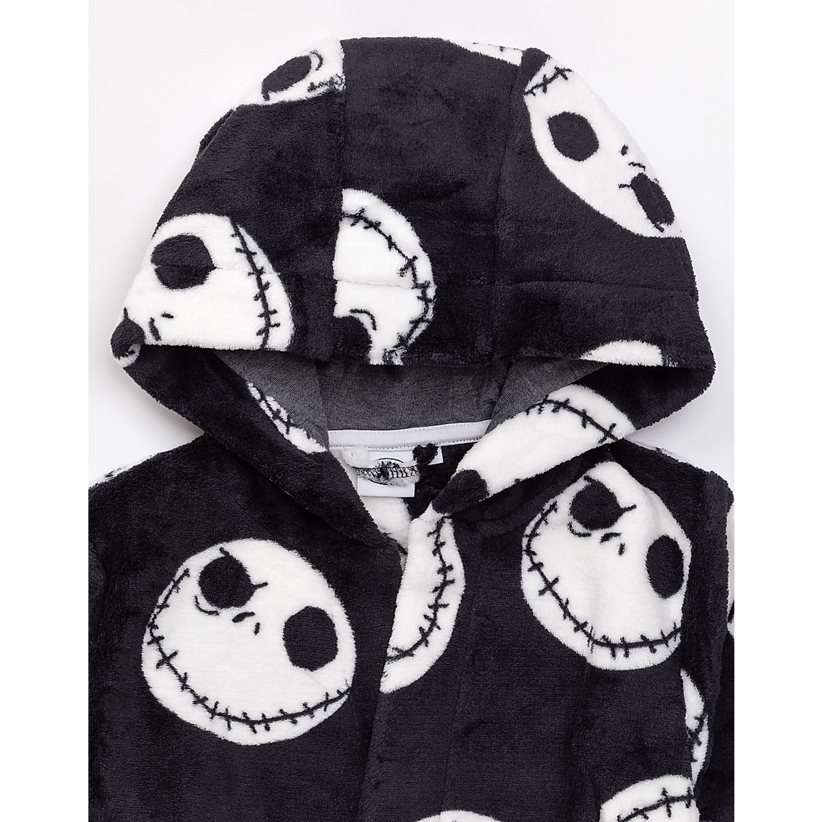 Disney The Nightmare Before Christmas Dressing Gown Kids Black Pjs Bathrobe 11-12 Years