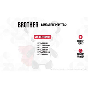 YoYoInk Compatible Printer Ink Cartridge Replacement for Brother LC-3029 LC3029 LC 3029 XXL (1 Black, 1 Cyan, 1 Magenta, 1 Yellow; 4 Pack)