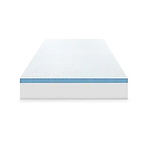 SensorPEDIC Elite Cooling Mattress Topper, Twin, White
